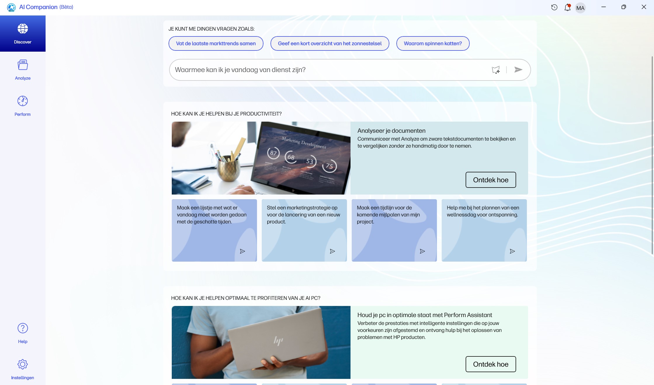 HP AI Companion Bêta et le PC IA : La promesse crée une dette, mais il ...