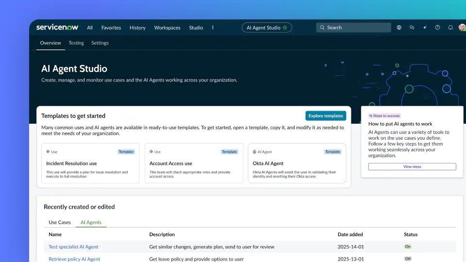ServiceNow présente la version Yokohama avec des agents IA et des ...