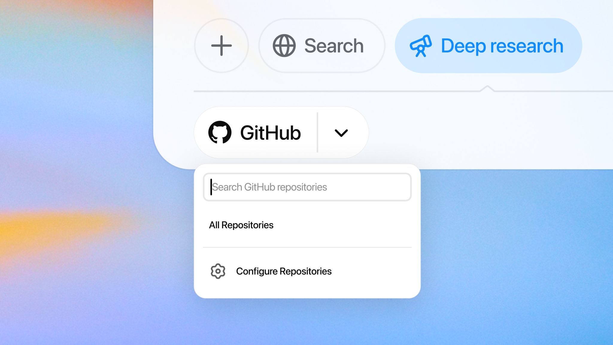 ChatGPT ouvre une fonction de recherche approfondie dans GitHub via un connecteur